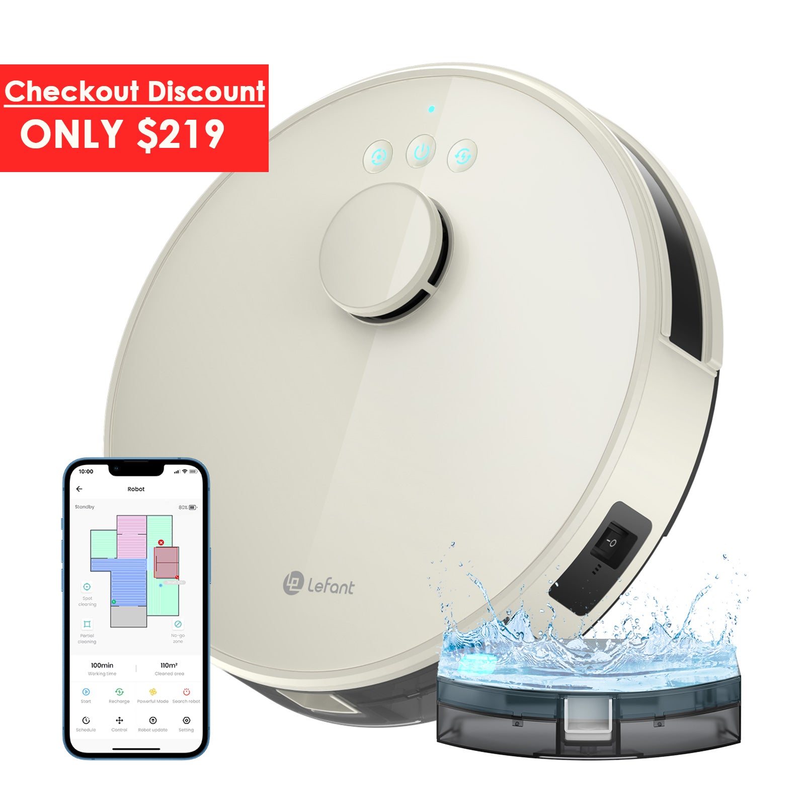 SALE | Lefant M1 Laser robot vacuum cleaner for home – Lefant Store